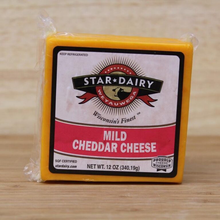 Mild Cheddar - Yellow - 12oz - Weyauwega Star Dairy
