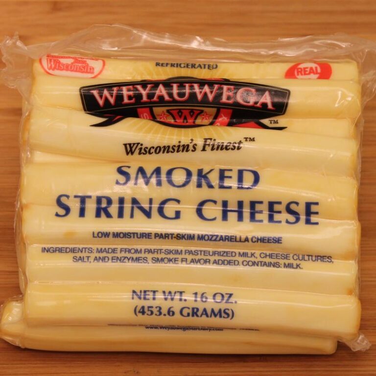 Smoked String Cheese - 16oz - Weyauwega Star Dairy